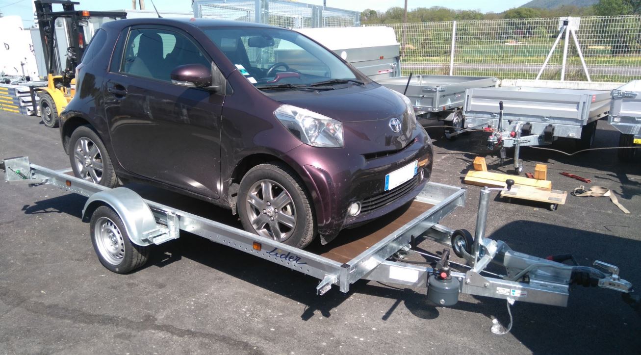 Plateau multi-transport Lider ABAISSABLE 36830 - Drôme remorque