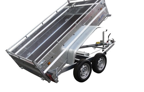 Remorques benne hydraulique - Drôme remorque