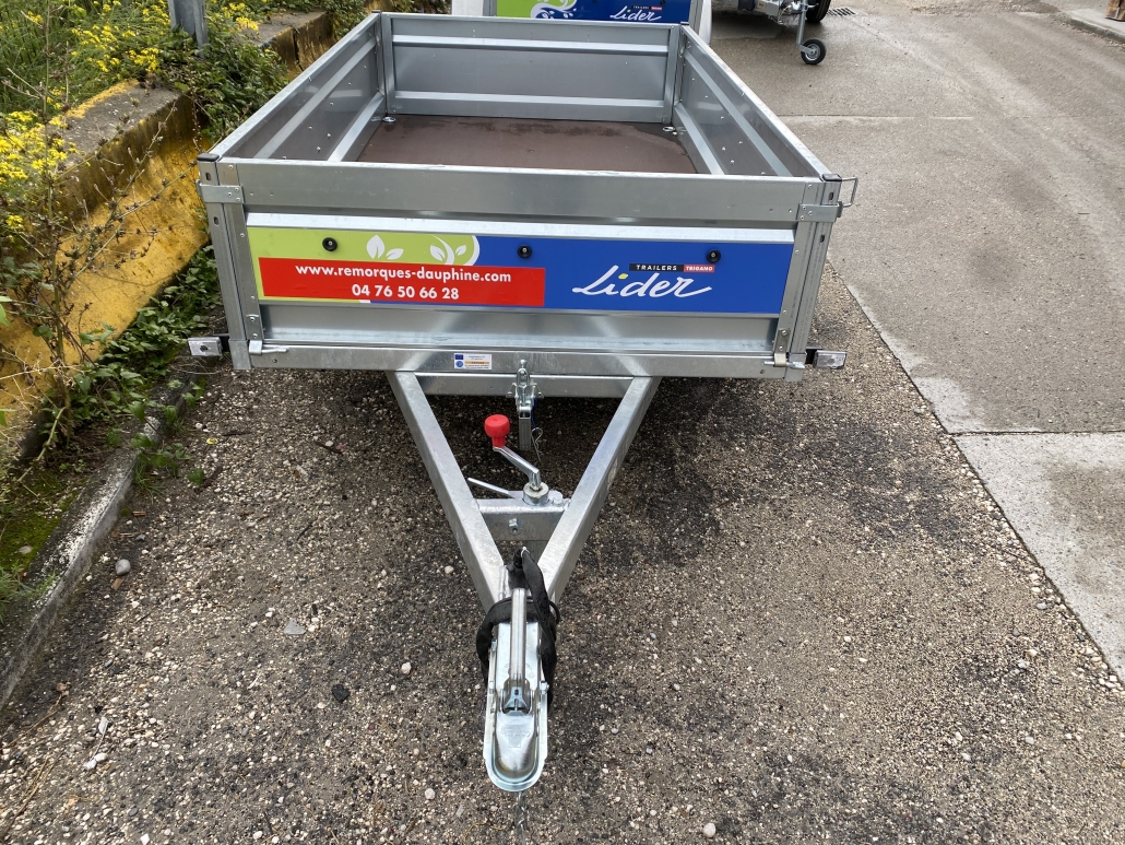 Remorque Lider Venise 205 x 122 cm 500/750KG PTAC (à partir de 21€/mois ...